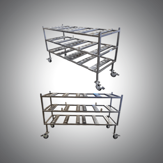 3 Tier Multi Directional Load Rollar Rack - Genelyn North America