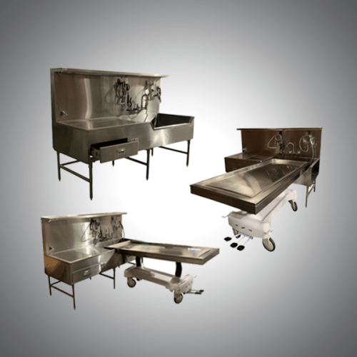 Wall Mount Embalming Station - Genelyn North America