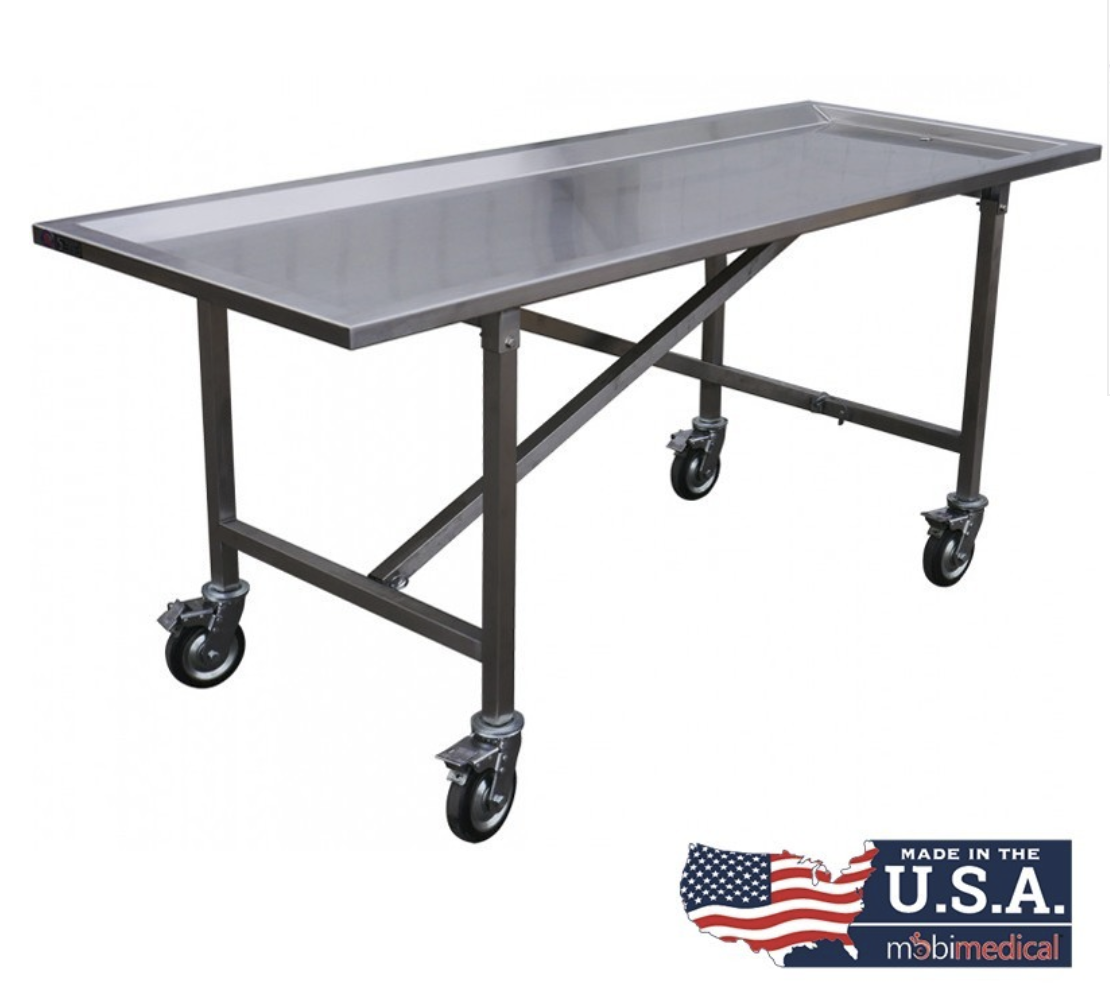 HD Stainless Steel Folding Dressing / Embalming Table - Genelyn North ...